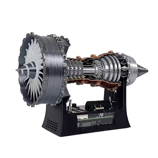 TR900 Turbofan Engine Model Aircraft Engine Kit Turbojet Engine Model ...