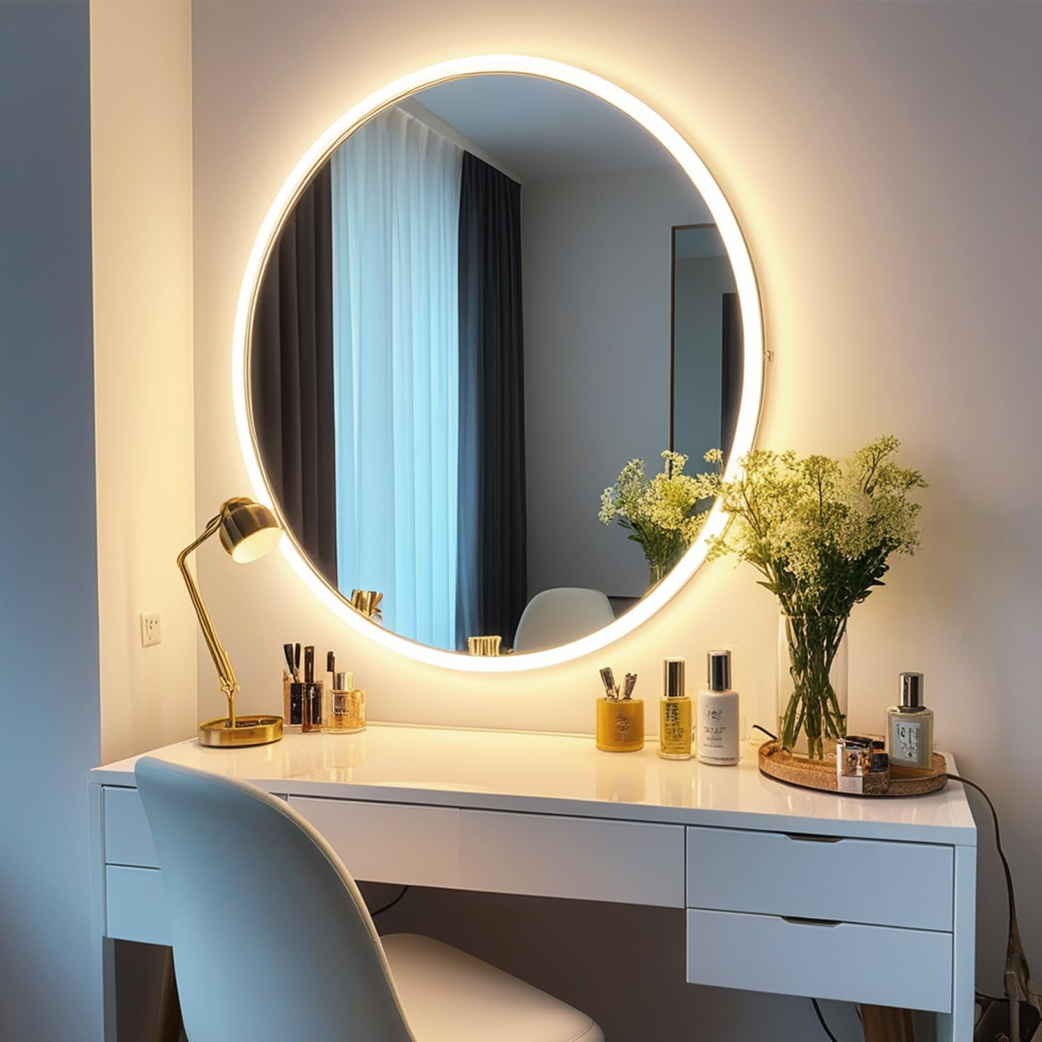 TRA-12V LED Strip Light Warm White 3000K, 16.4ft/5M SMD5050 LED Strip ...