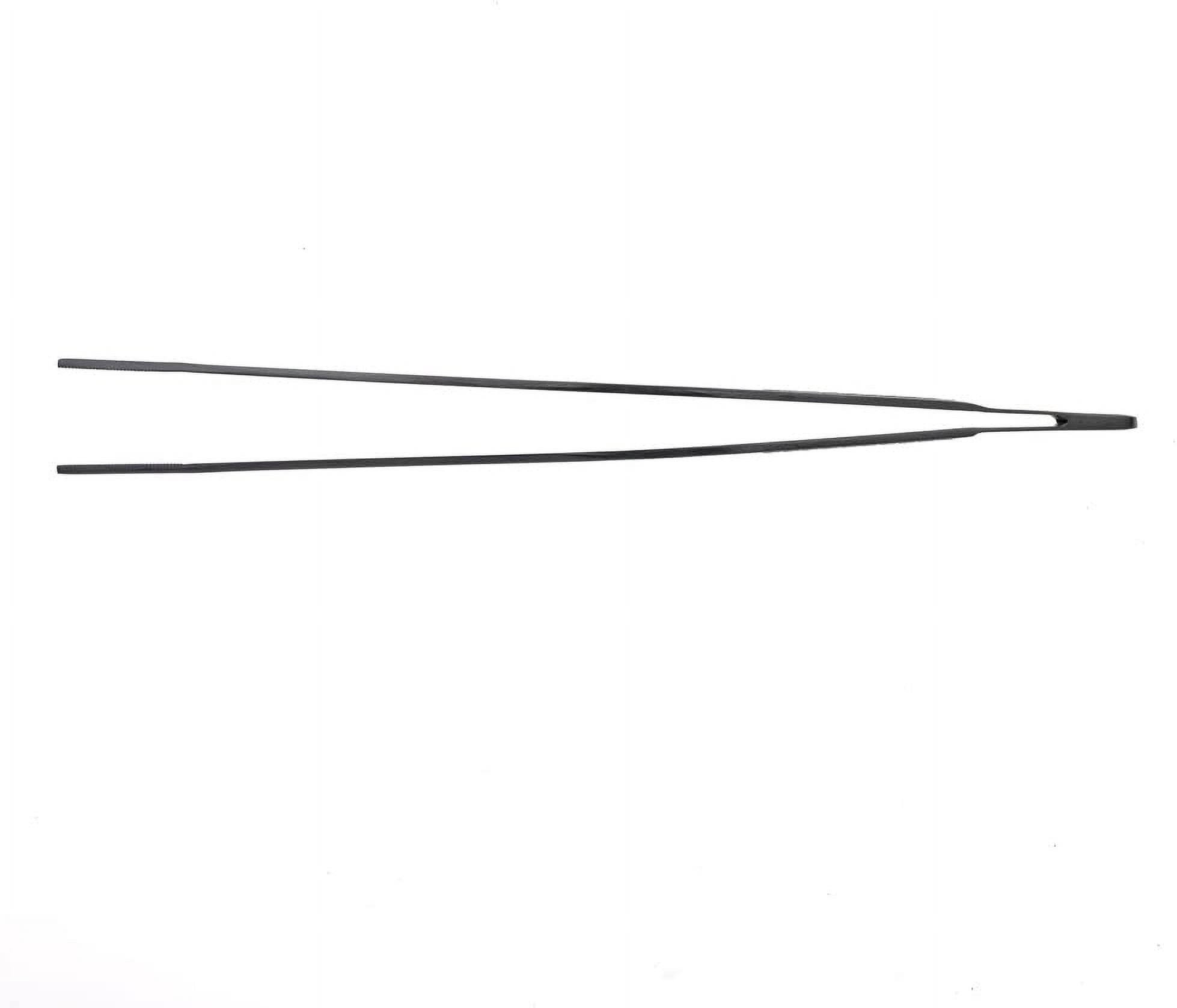 TRA-18-8 Stainless Steel Precision Plus Chef Plating Tong, Offset, 7-7/ ...