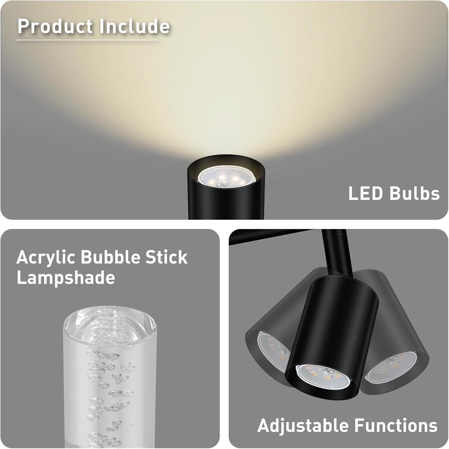 TRA-2 Light Track Lighting Fixtures Ceiling, 8W LED Track Lighting ...