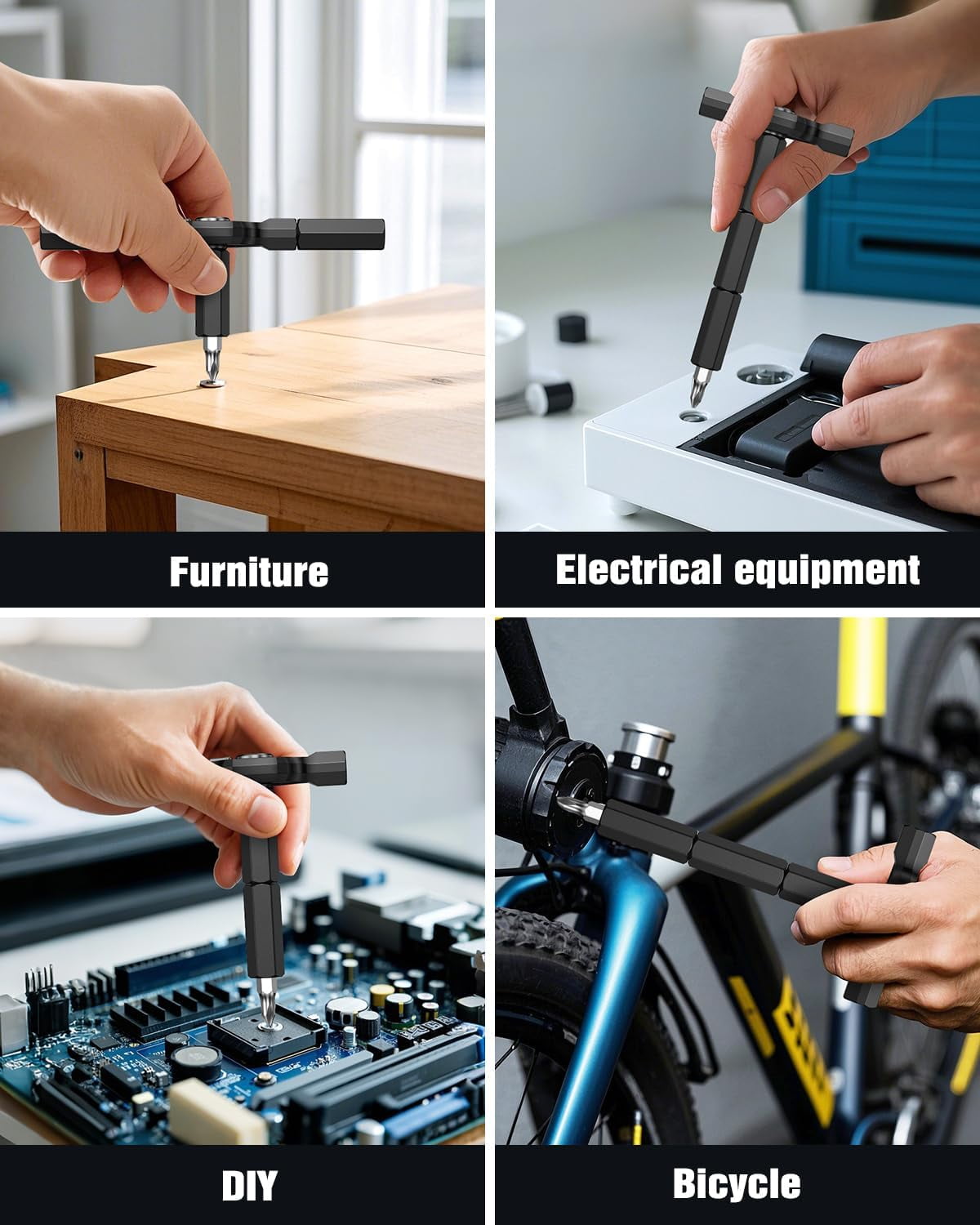 TRA-24 in 1 Magnetic Screwdriver Set, DIY Ratchet Mini Screwdriver Set ...