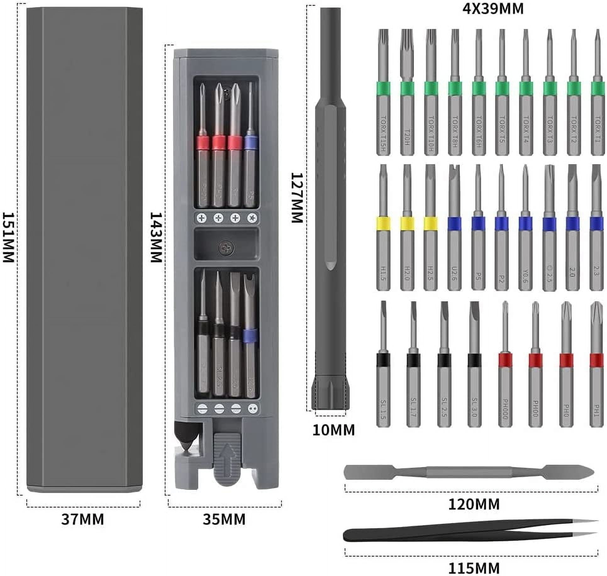 TRA-31 in 1 Precision Screwdriver Set,Magnetic Screwdriver Bits ...