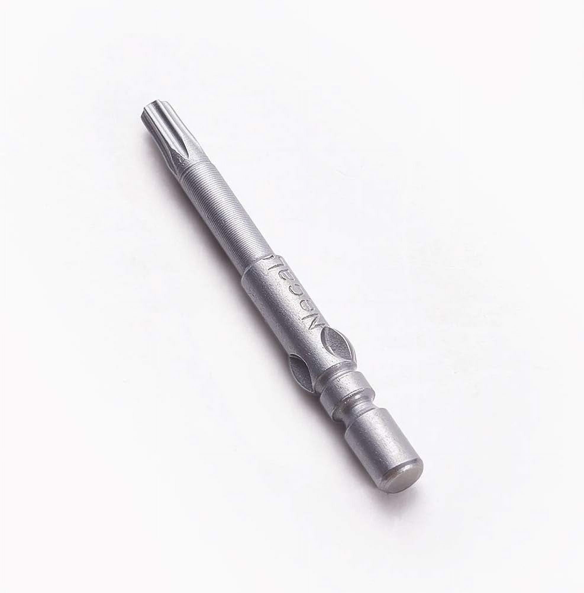TRA-40mm Long 4mm Dia Round Shank T10 Magnetic Torx Security ...