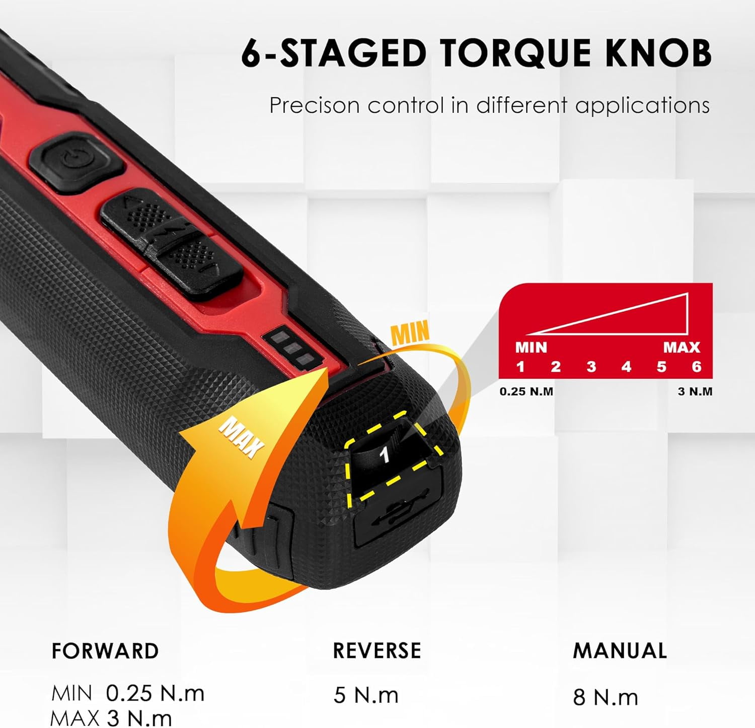 TRA-4V Multifunctional Rechargeable Cordless Screwdriver Kit, Power ...