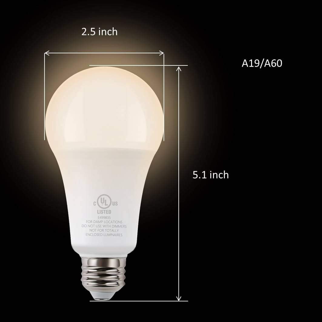 TRA-5W Rechargeable Emergency LED Light Bulbs with Back Up Battery for ...