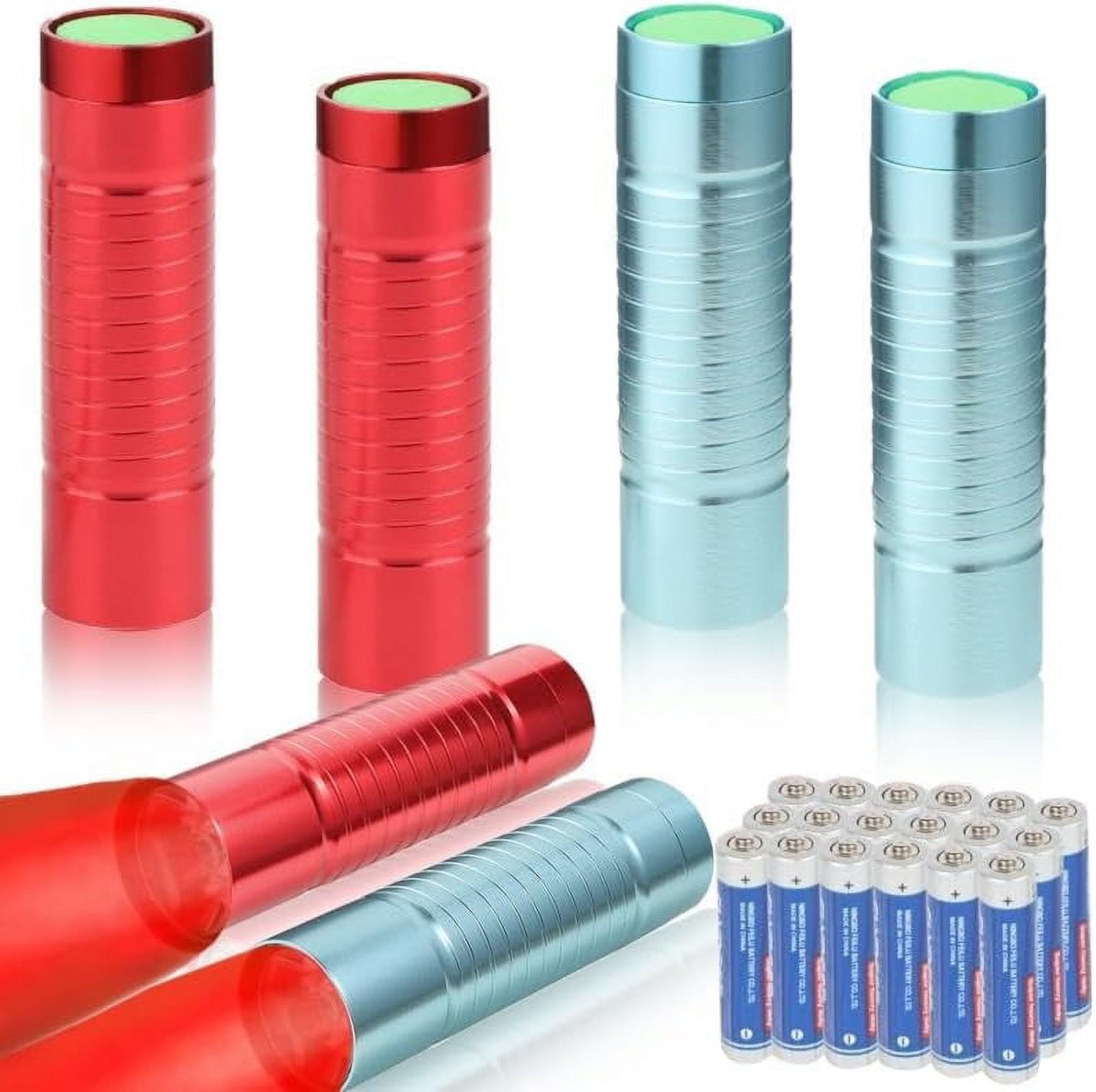 TRA-6 Pack Red Light LED Flashlight Mini, Small Red Flashlight Red ...