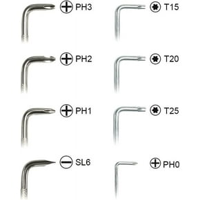 L Shaped Phillips Screwdriver