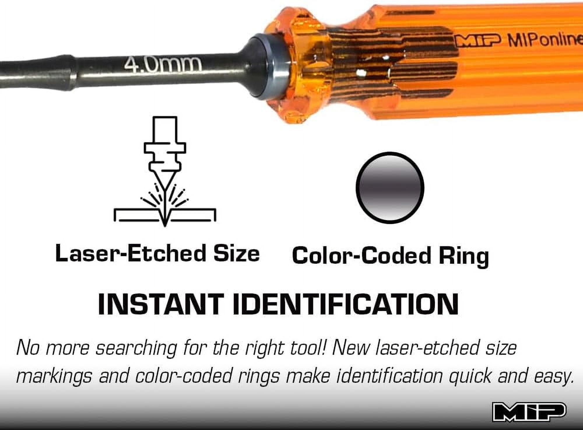 TRA-9801 4.0mm Metric Hex Nut Driver RC Tool – Precision Grip Hex ...