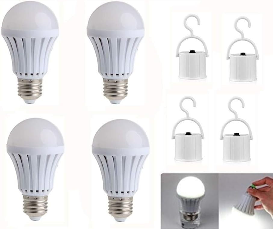 TRA-9W Rechargeable LED Bulbs with Battery Backup - Emergency Light ...