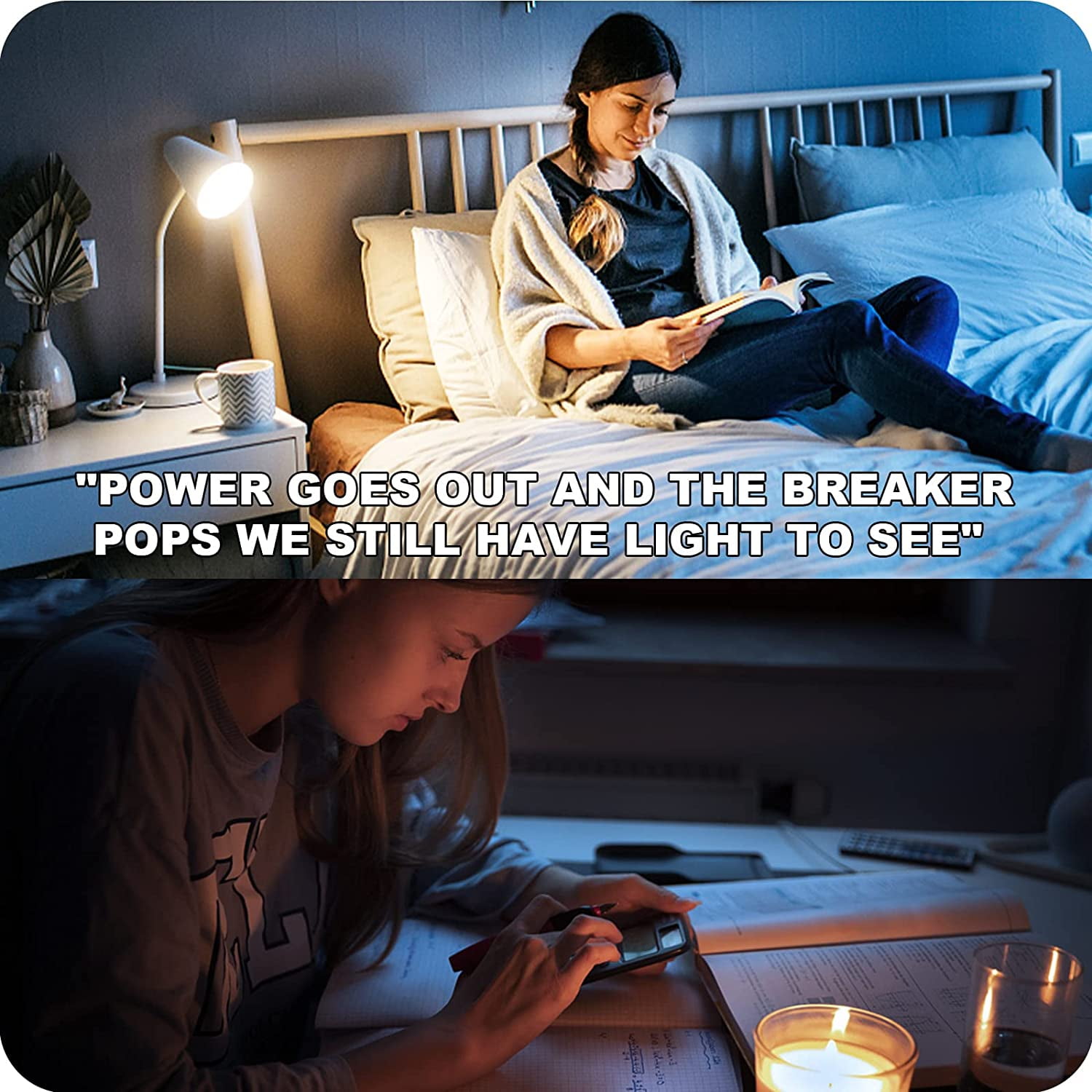 TRA-A19 Rechargeable Light Bulbs, Socket Rechargeable Emergency Light ...