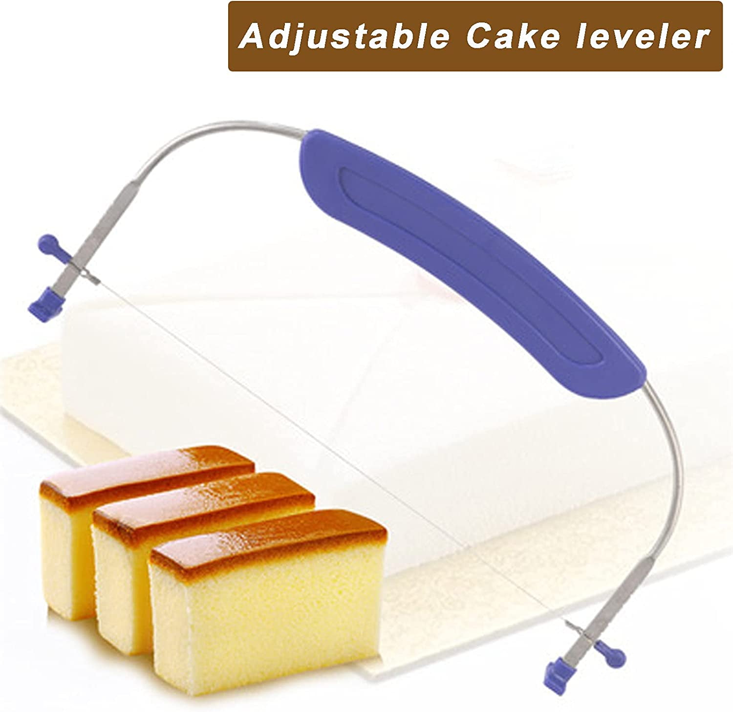 TRA-Adjustable Cake Leveler Cutter, Professional Cake Slicer with ...