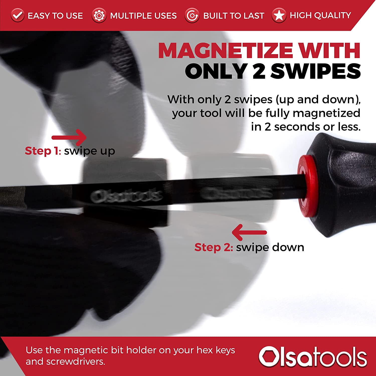 TRA-Bit Magnetizer Ring and Demagnetizer by | Screwdriver Bit Drive ...