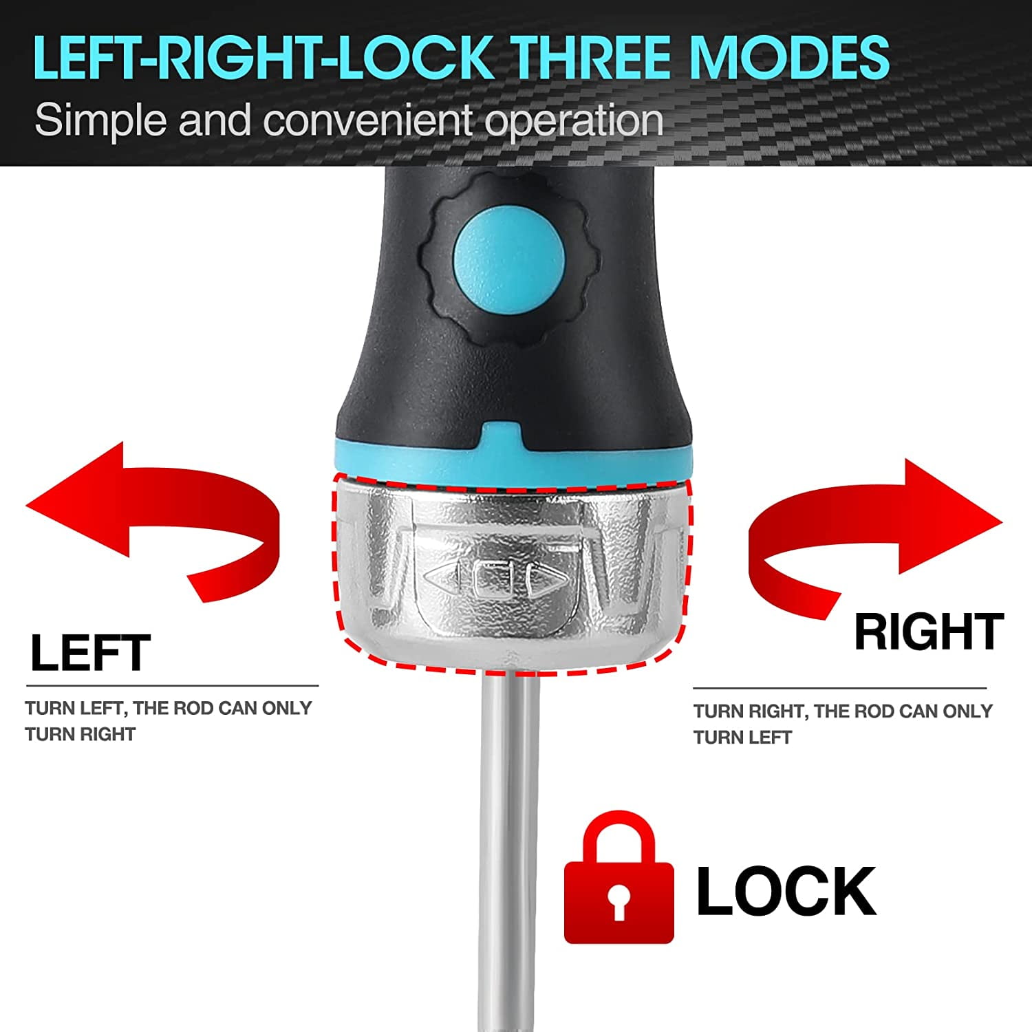 TRA-DuraTech 6-Piece Ratcheting Screwdriver Set, Precision Screwdrivers ...