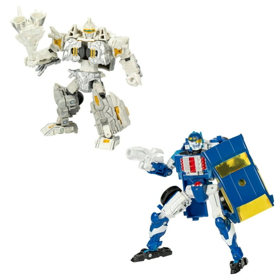 Transformers Infernac Universe Nucleous and Side Burn Action Figures, 2 ...