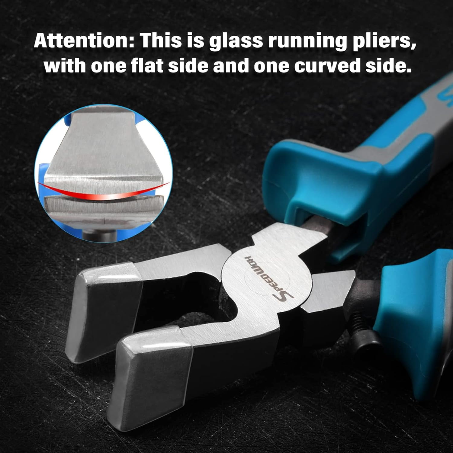 TRA-Glass Running Pliers and Breaker Grozer Pliers Set 2 Pcs with 2 ...