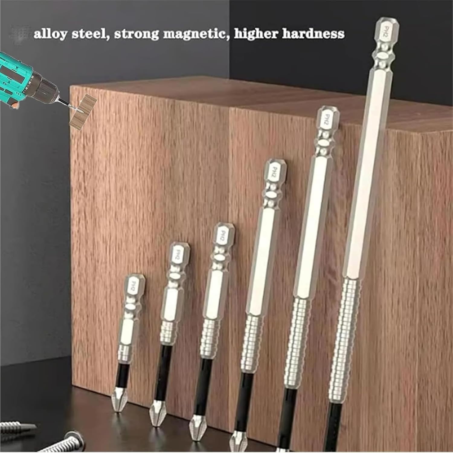 TRA-High Magnetic Screwdriver Drill Bit,Strong Magnetic Durability ...