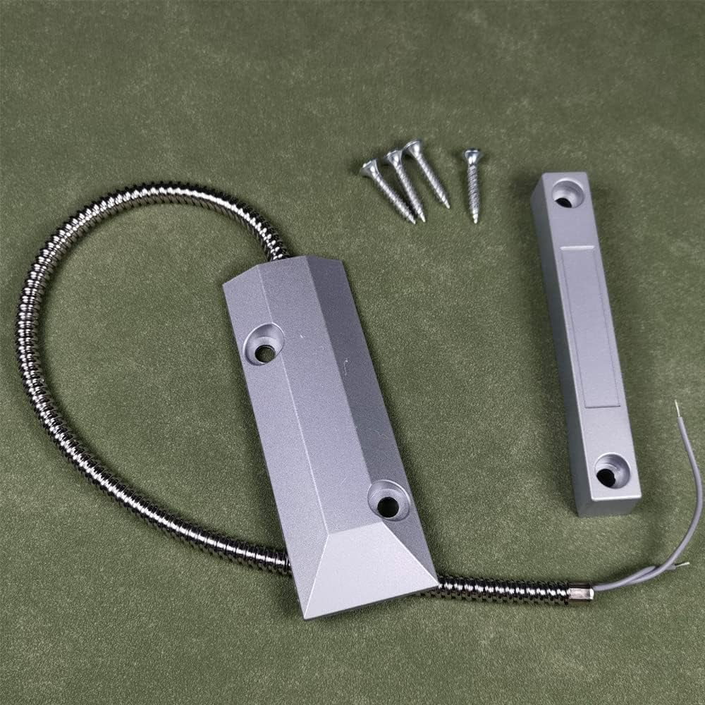 TRA-Home Security Wired Rolling Door Contact 0~100V/0.5Amp Magnetic ...