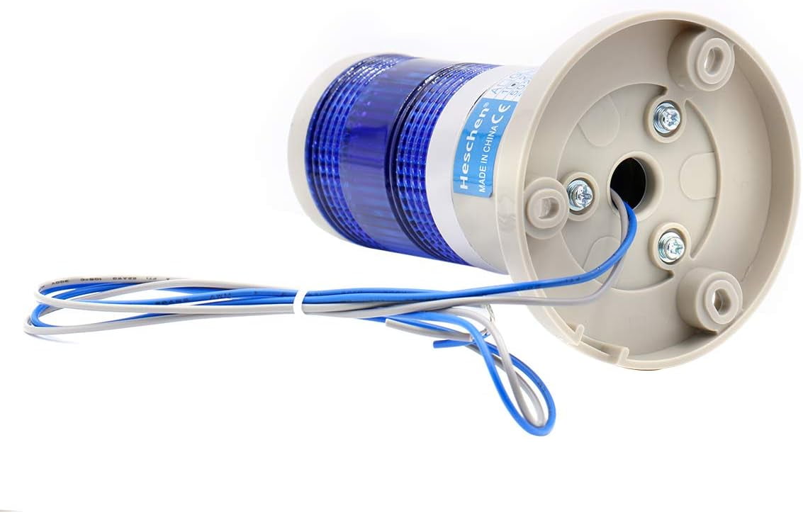 TRA-LED Bulb Warning Light Tower Signal Light 24V DC Blue - Walmart.com