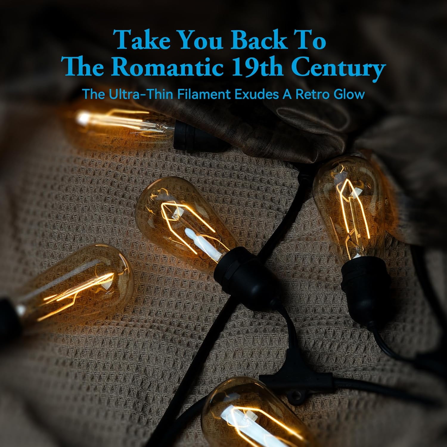 TRA-LED Edison Bulb Equal 25w Vintage Amber Light Bulbs 2000K Soft ...