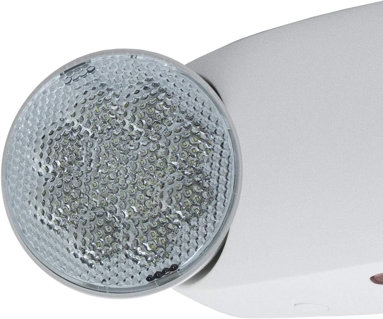 TRA-LFI Lights | Bright Oval Emergency Light | White Housing | Two LED ...