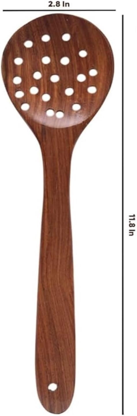 TRA-LUCENTKART Wooden Spatula | Perfect for Nonstick Cookware And ...
