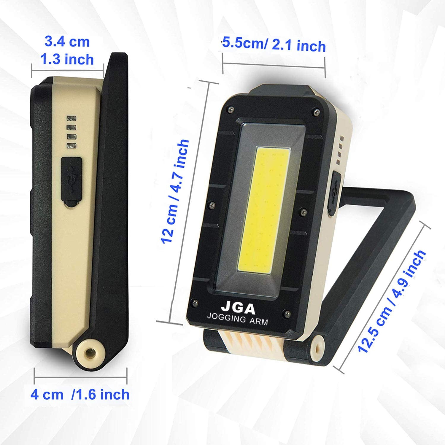 TRA-Magnetic LED Portable Working Light Rechargeable LED Work ...