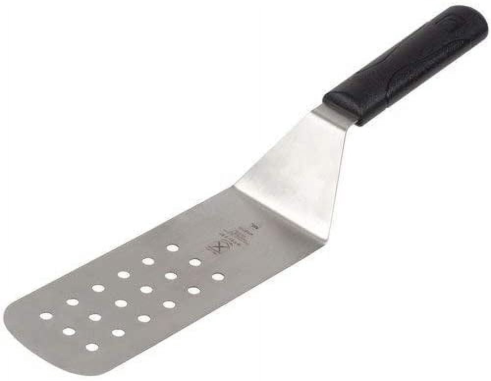 TRA-Millennia Perforated Turner/Spatula, 8-Inch x 3-Inch Blade, Black ...