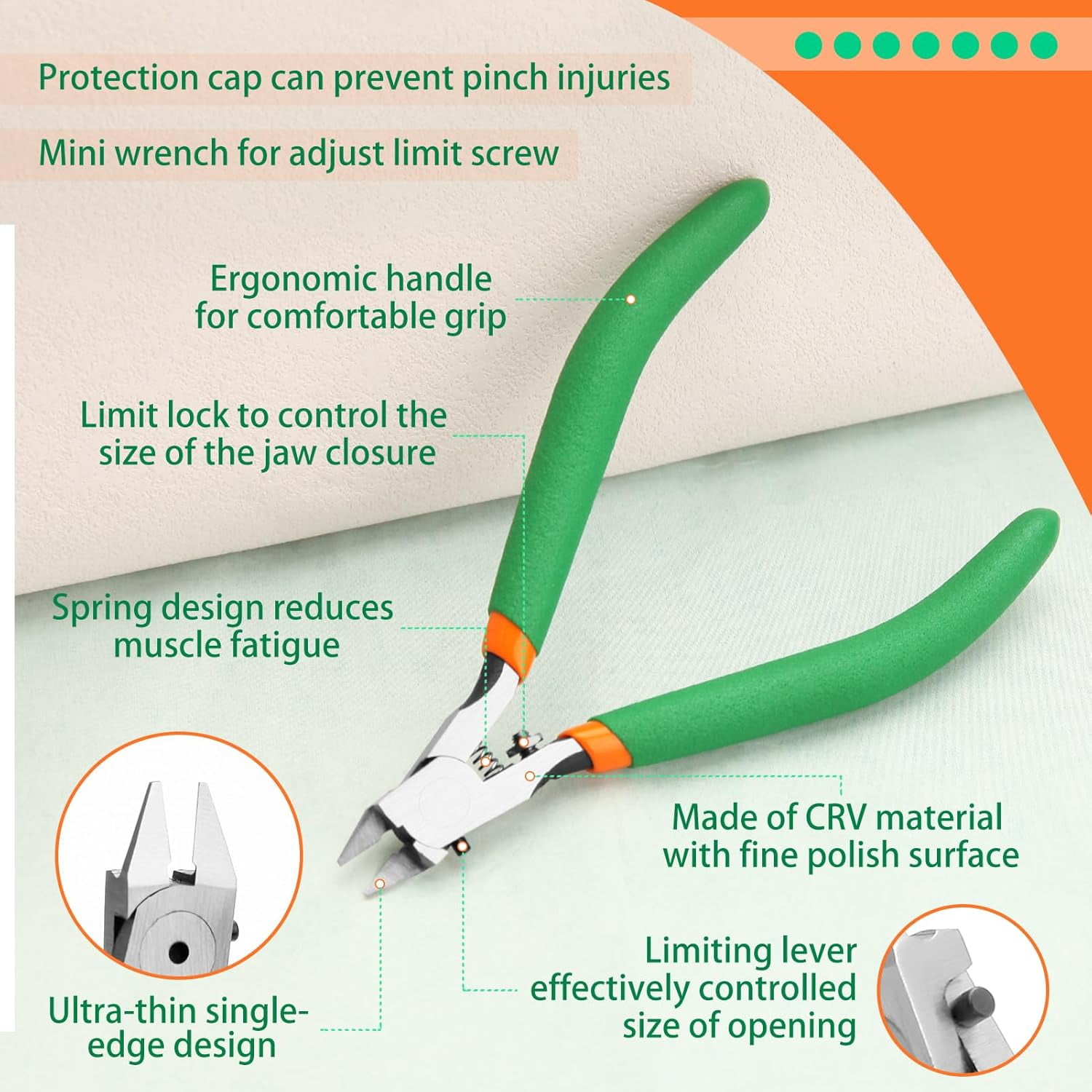TRA-Model Nipper Single Blade Nipper For Model Building Sharp Pointed ...