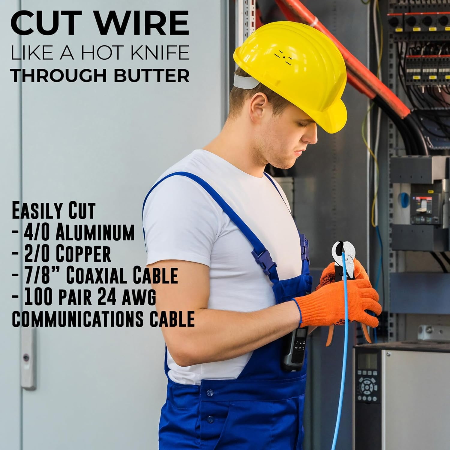 TRA-Mutt Tools 10 Inch Cable Cutters Heavy Duty – Battery Cable Cutter ...