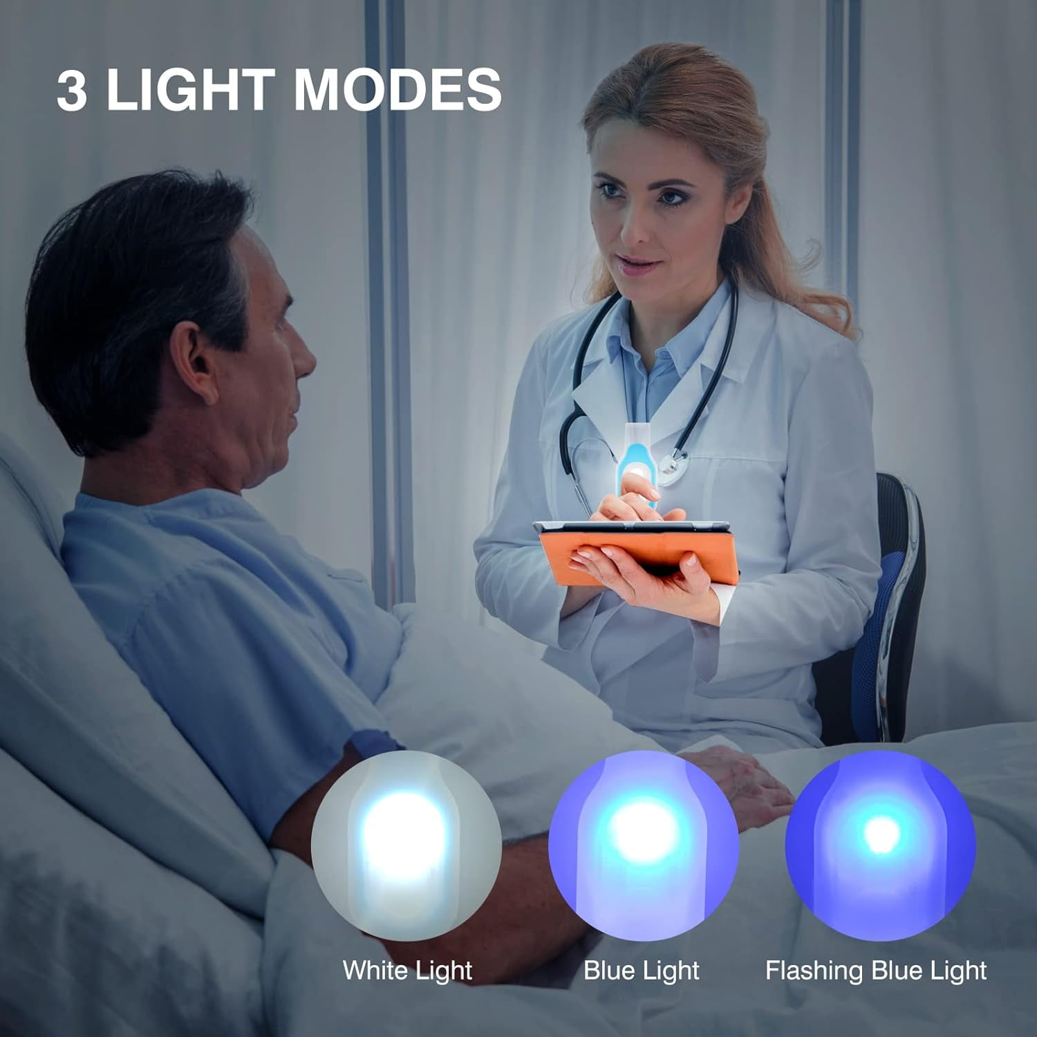 TRA-Nurse Lights for Night Shift Rechargeable Nursing Night Light Clip ...