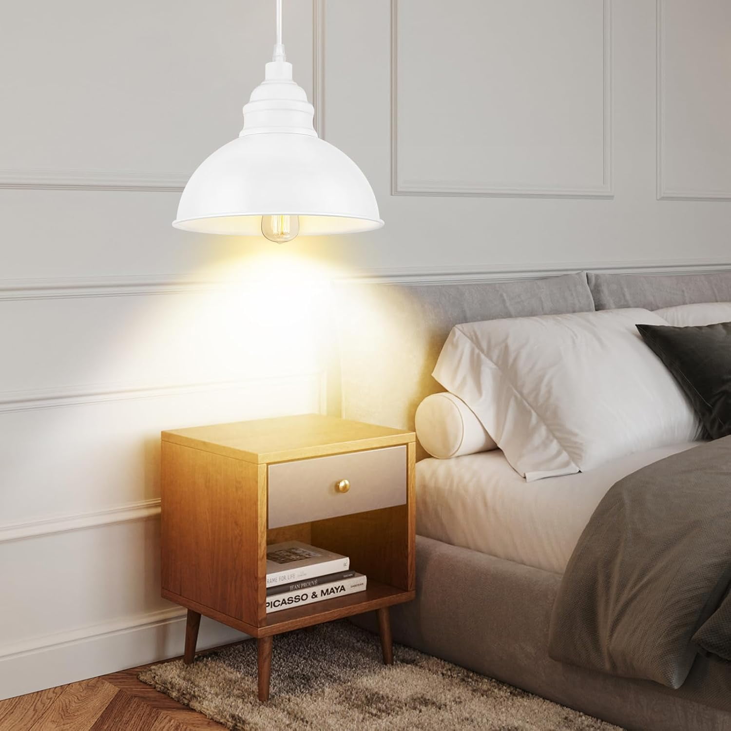 TRA-Plug in Pendant Light, 15FT Hanging Lights, On/Off Switch ...