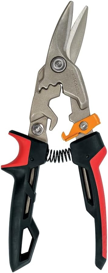 TRA-PowerGear Tin Aviation Snips (Left Cut), 24" Heavy Duty Forged ...