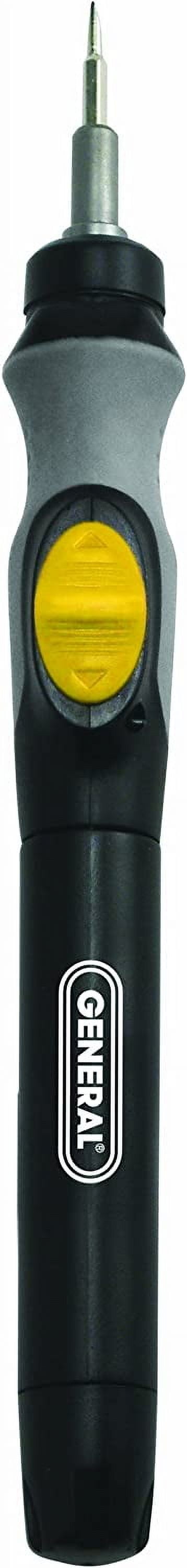 TRA-Precision Cordless Electric Screwdriver #500 with Six Bits and ...