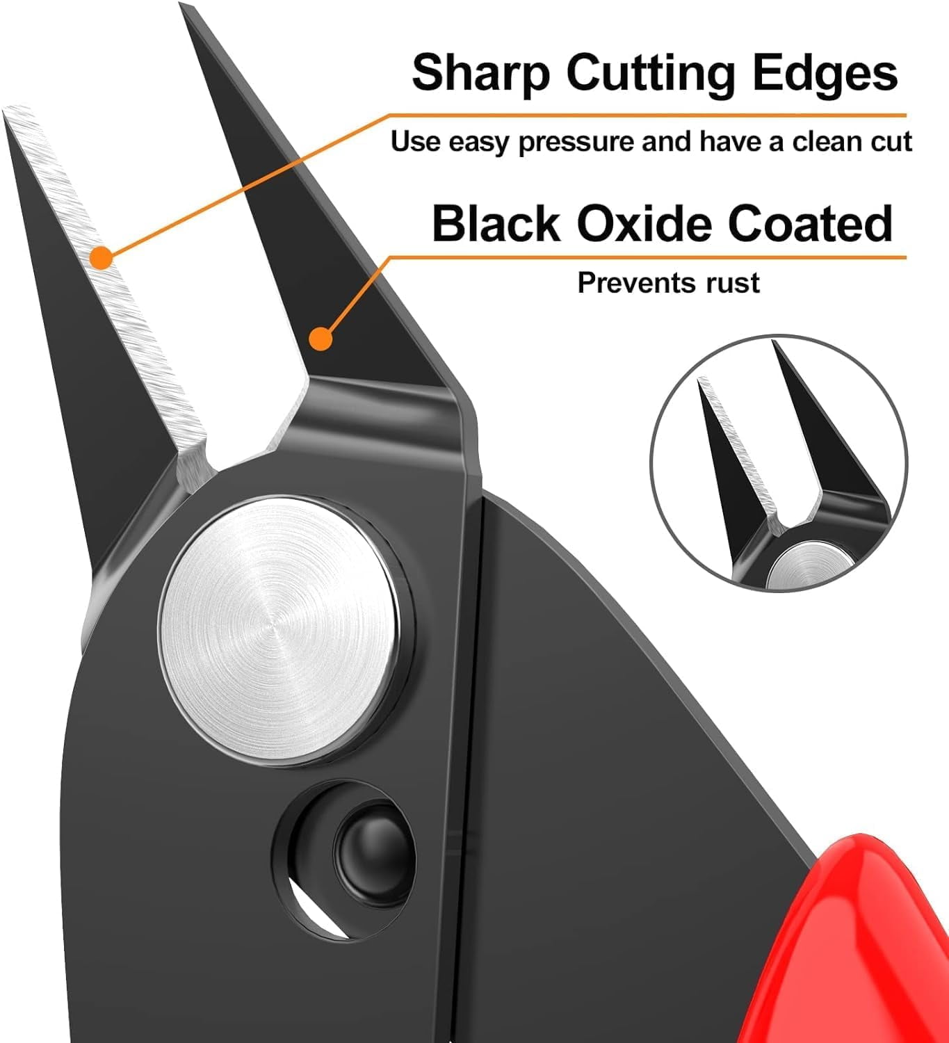 TRA-Precision Wire Cutter Zip Tie Cutters Flush Cutters Nippers Small ...