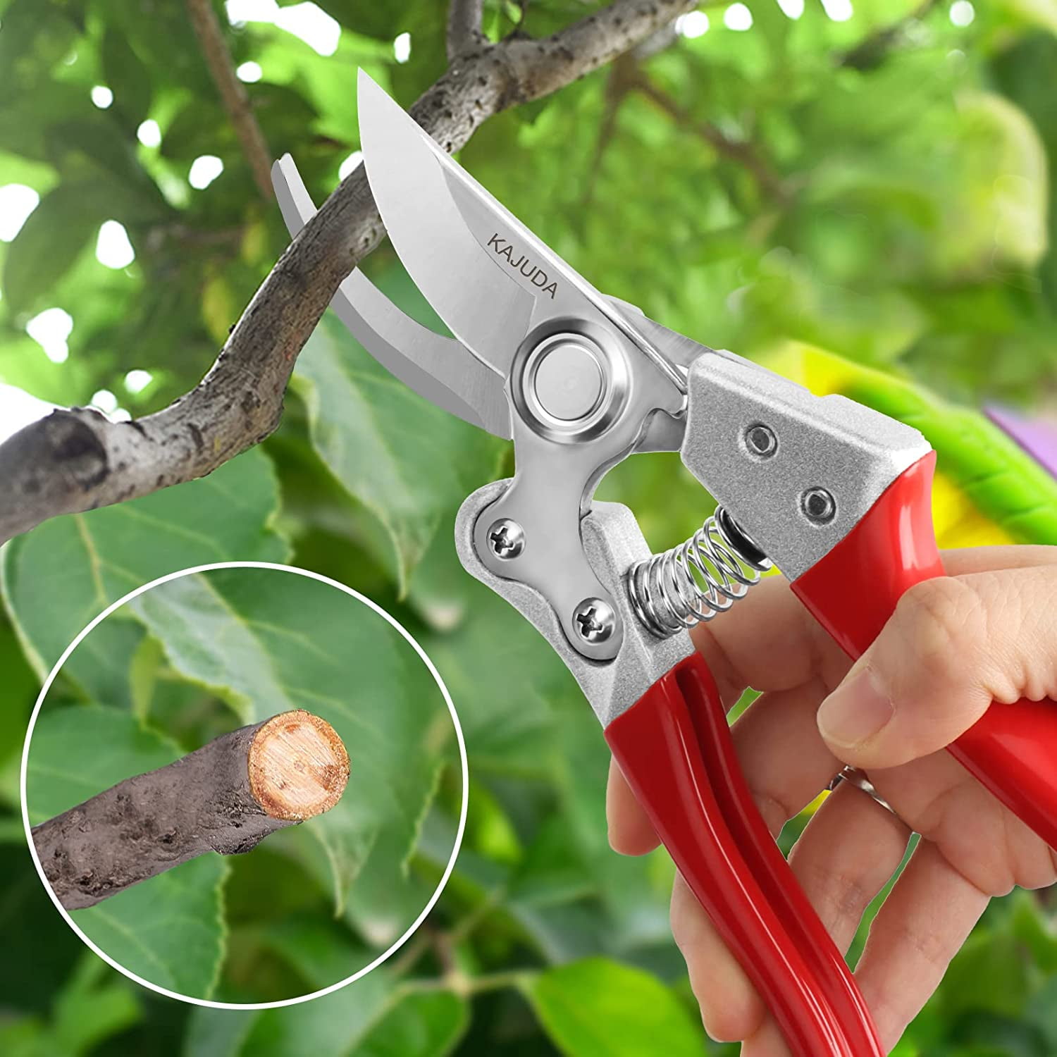TRA-Professional Garden Shears, Pruning Clippers Hand Pruners Gardening ...