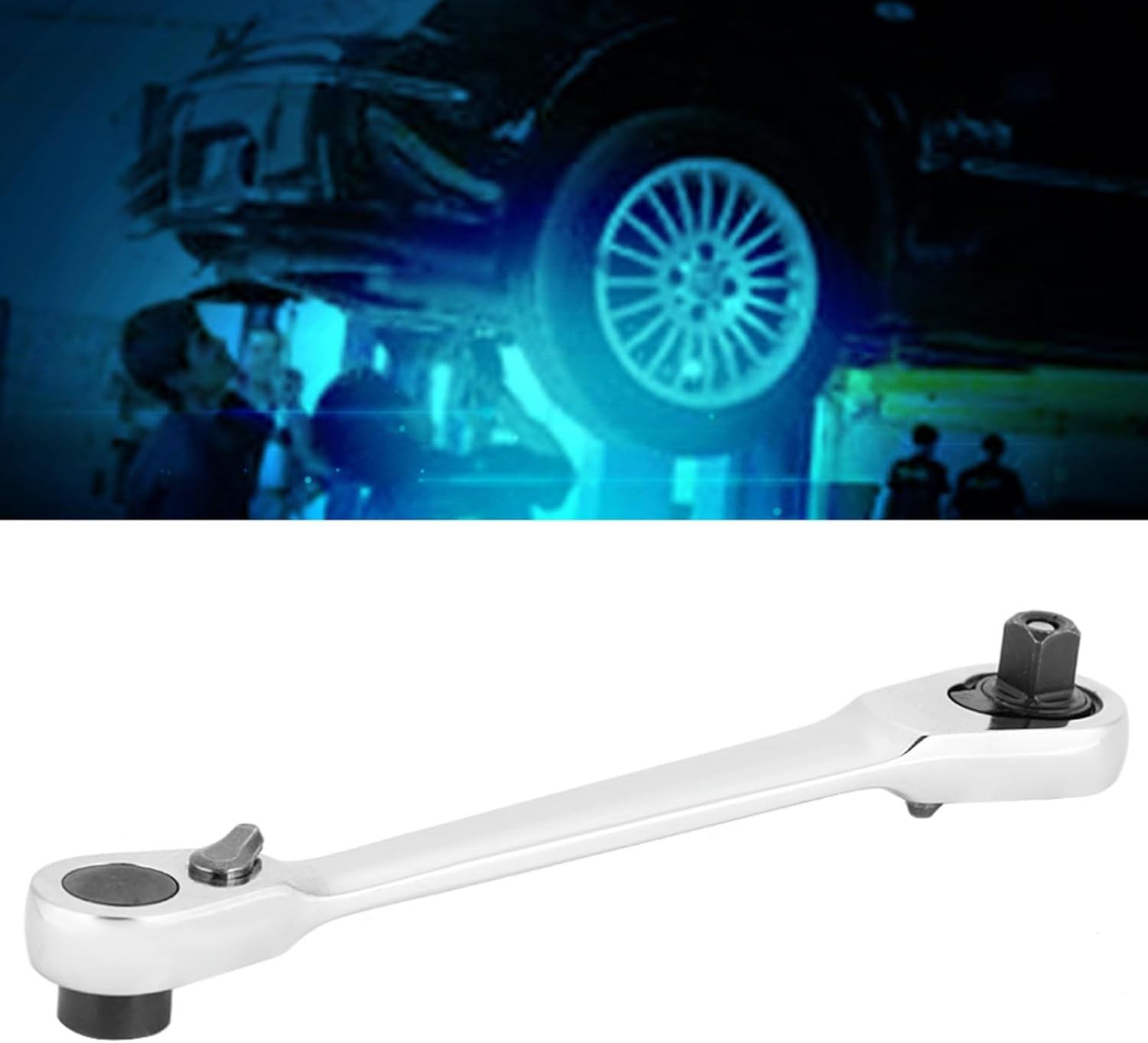 TRA-Small Hex Ratchet, Professional Ratchet Wrench Mini Ratchet Socket ...