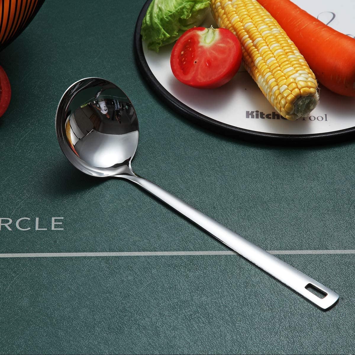 TRA-Stainless Steel Ladle, Soup Ladle, Cooking Ladle, Kitchen Ladle ...