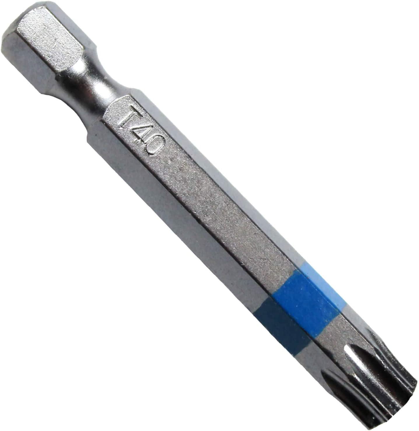 TRA-T40 (T-40) Torx/Star Driver Bit - Color Coded T40 Torx/Star Drive ...