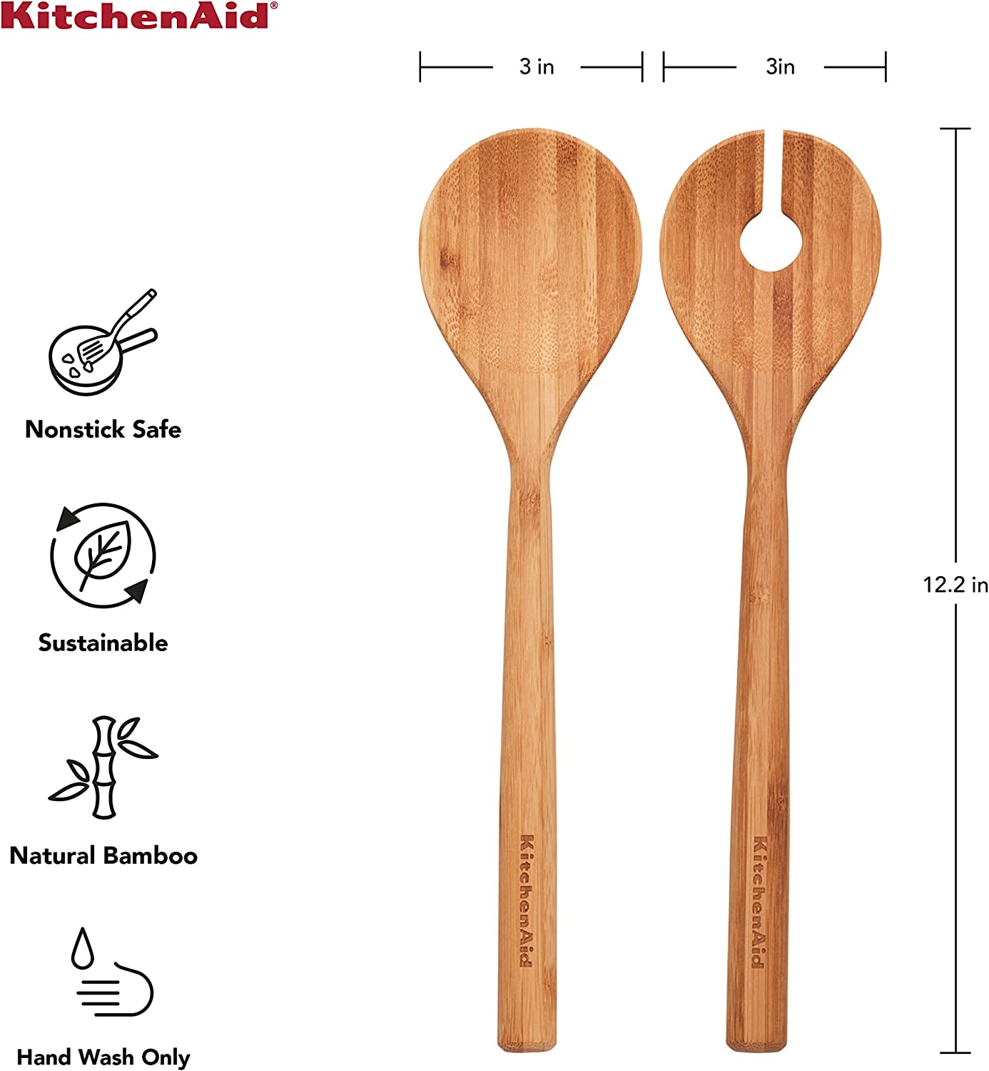 TRA-Universal Bamboo Tools, 2-Piece - Walmart.com