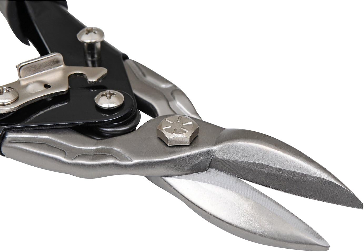 TRA-VANQUISH Aviation Tin Snips, Left Cut, Heavy Duty Metal Cutter ...