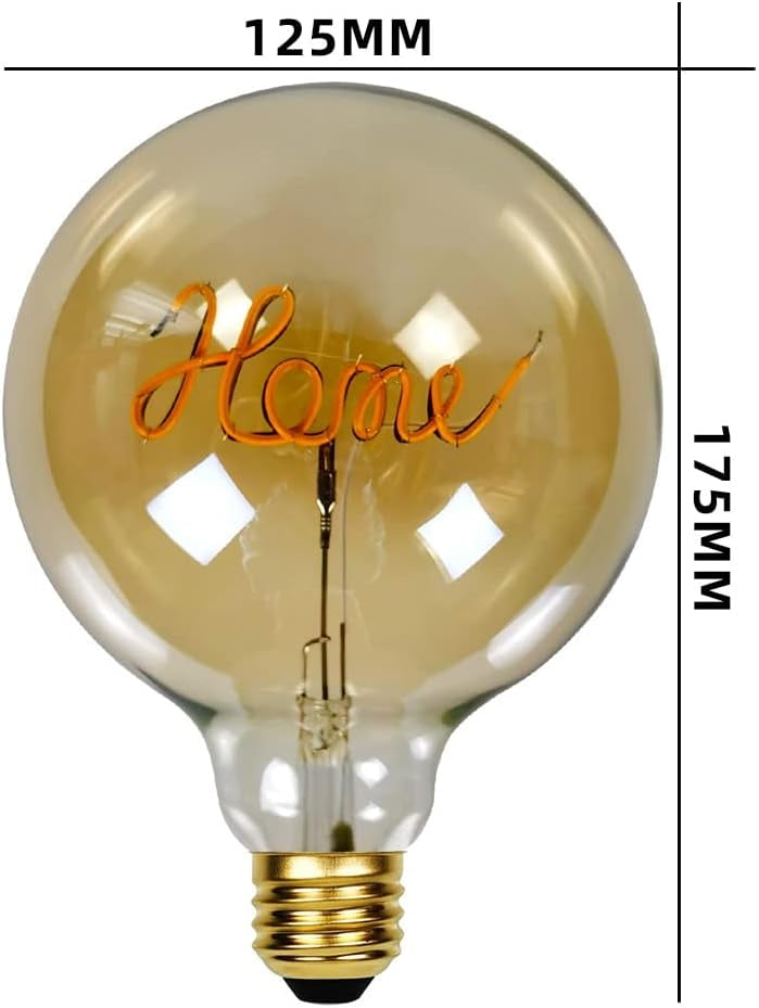 TRA-Vintage LED Edison Bulbs 4W Dimmable E26 Medium Base Light Bulbs ...