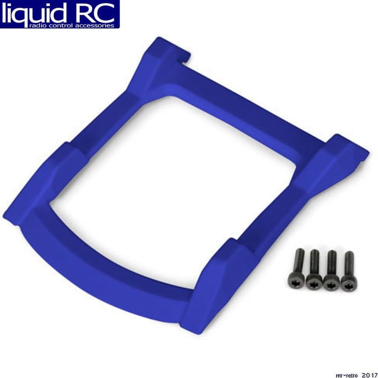 TRA6728X Traxxas Body Roof Skid Plate Blue TRA6728X - Walmart.com