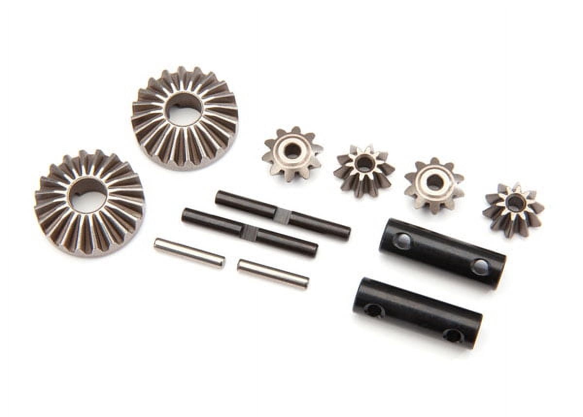 Gear set, differential (output gears (2)/ spider gears (4)/ spider gear ...