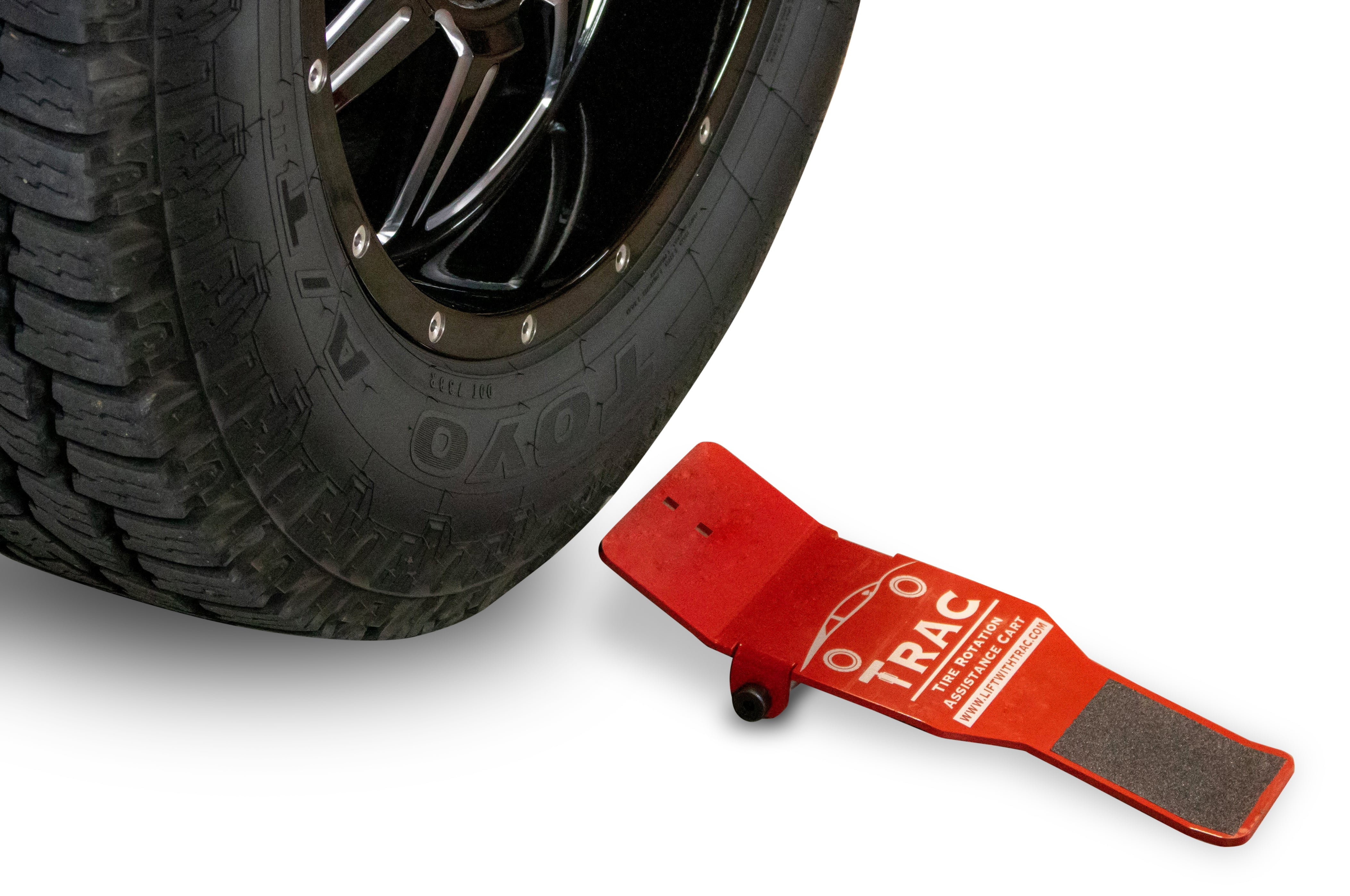 TRAC Manual Heavy Duty Tire Changing Leverage Tool with Steel Base ...