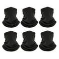 TRACE KASA Neck Gaiter Bandana Face Mask 6 Pack, Biker Balaclava ...