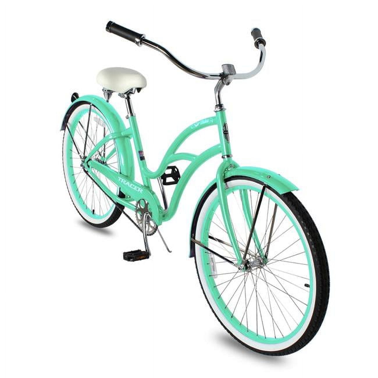 Tracer Taha 26 Inch Beach Cruiser Bikes Single Speed with Fenders for ...