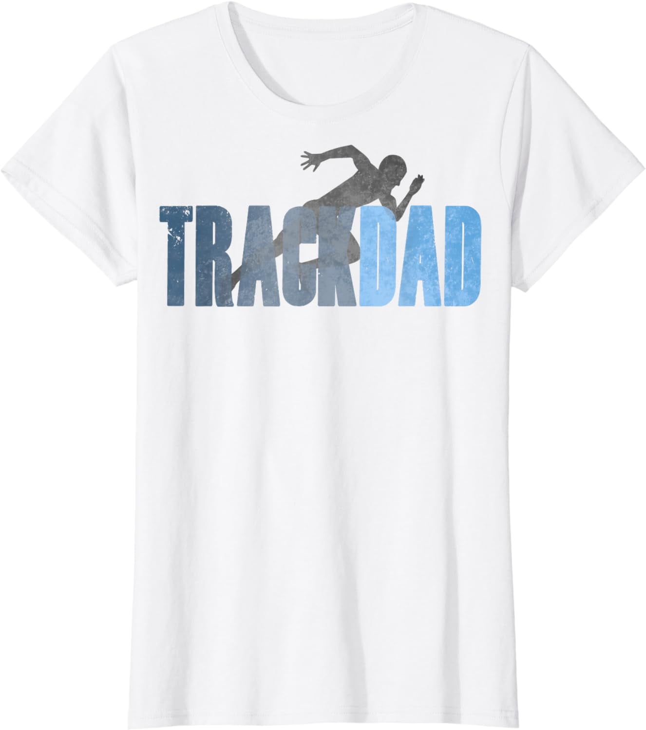 TRACK DAD Track & Field Runner Cross Country Running Father T-Shirt ...