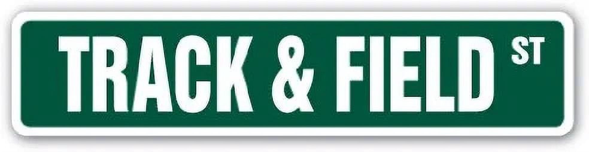 TRACK & FIELD Street Sign hurdling pole vault high jump | Indoor ...
