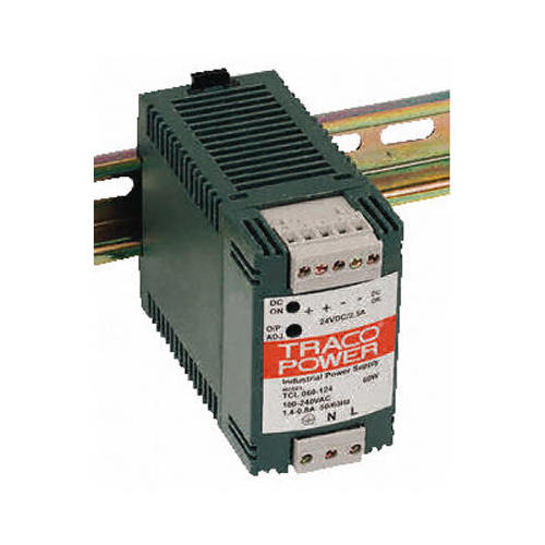 TRACO POWER TCL 024-105, Isolated DC/DC Converters, 25W 5V 5A, 18-75VDCin, Adj Vout, Enclosed ...