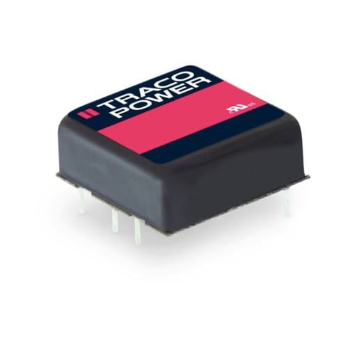 TRACO POWER THN 15-4815N, DC-DC Converter; Encapsulated; PCB Mount; 15W; 24V; 0.625A; 36-75V In ...